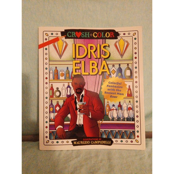 Toys | Adult Idris Elba Coloring Book | Poshmark